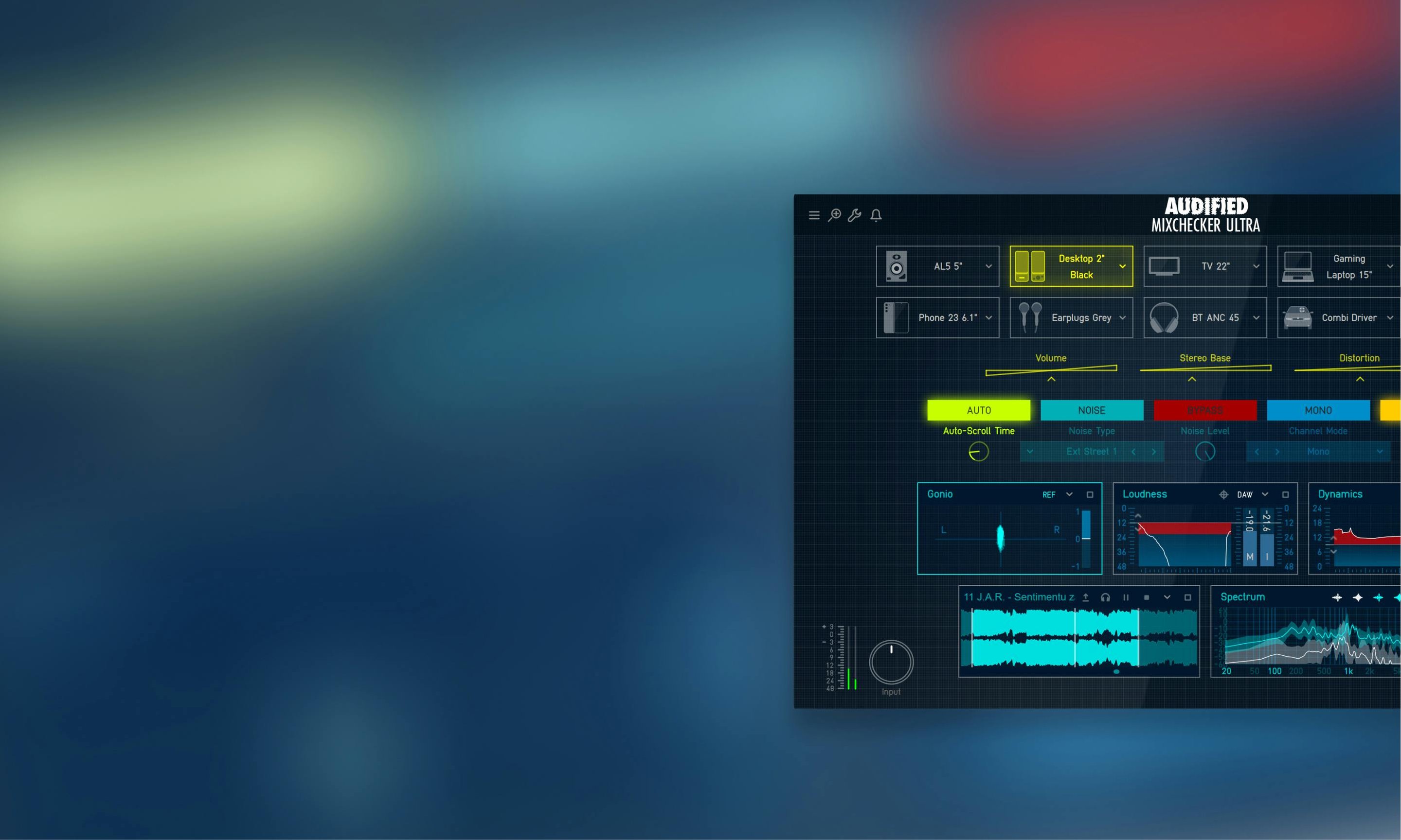 Audified Mixchecker ULTRA - Mix Reference Plugin | LANDR