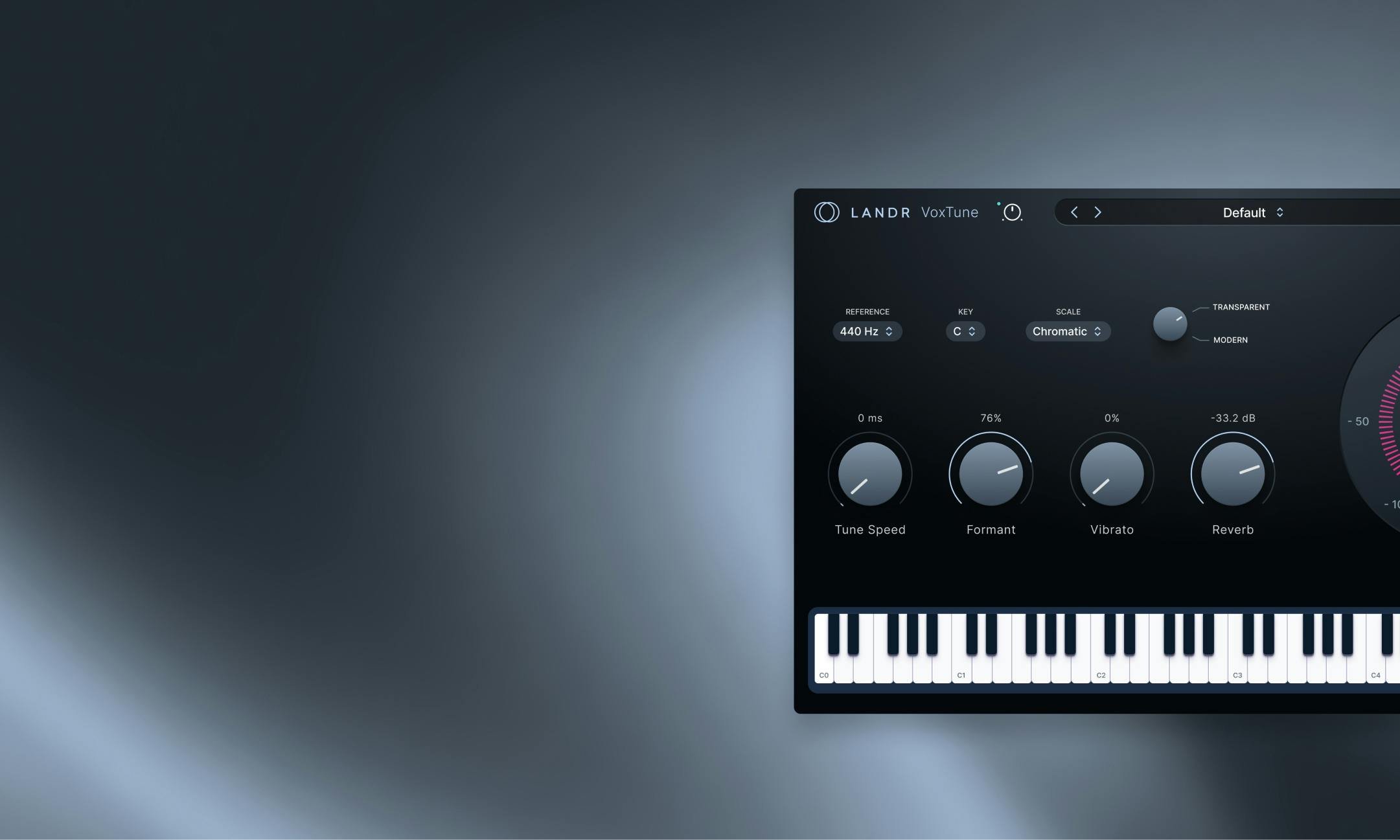 LANDR VoxTune: Real-Time Vocal Tuning Plugin | LANDR