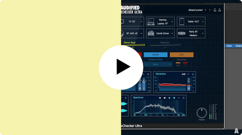 Audified Mixchecker ULTRA - Mix Reference Plugin | LANDR
