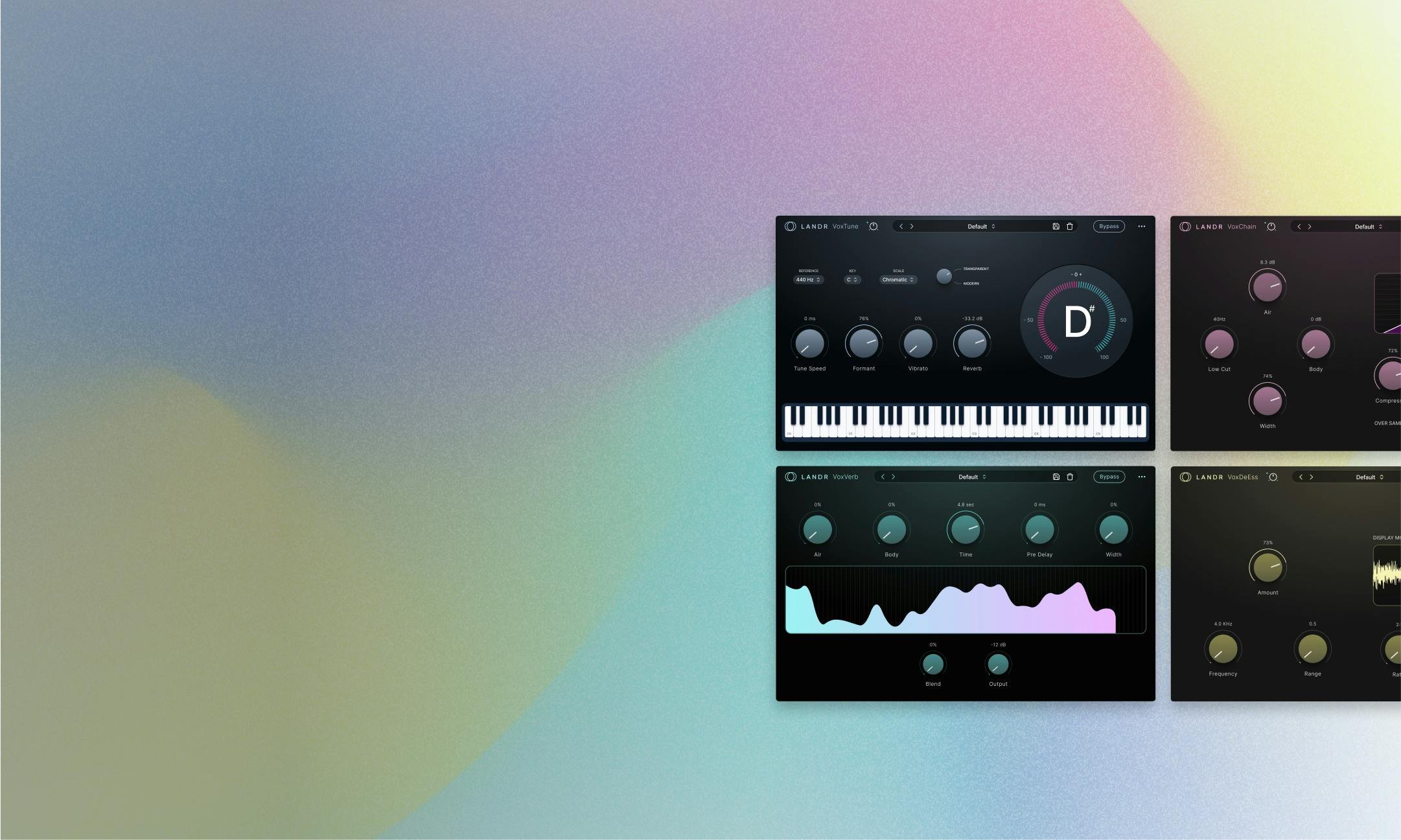 Vocal Plugin Bundle - Tune, De-Ess & More | LANDR