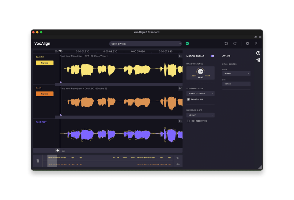 VocAlign Standard - Pro-Grade Vocal Alignment Plugin | LANDR