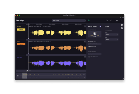 VocAlign Standard - Pro-Grade Vocal Alignment Plugin | LANDR
