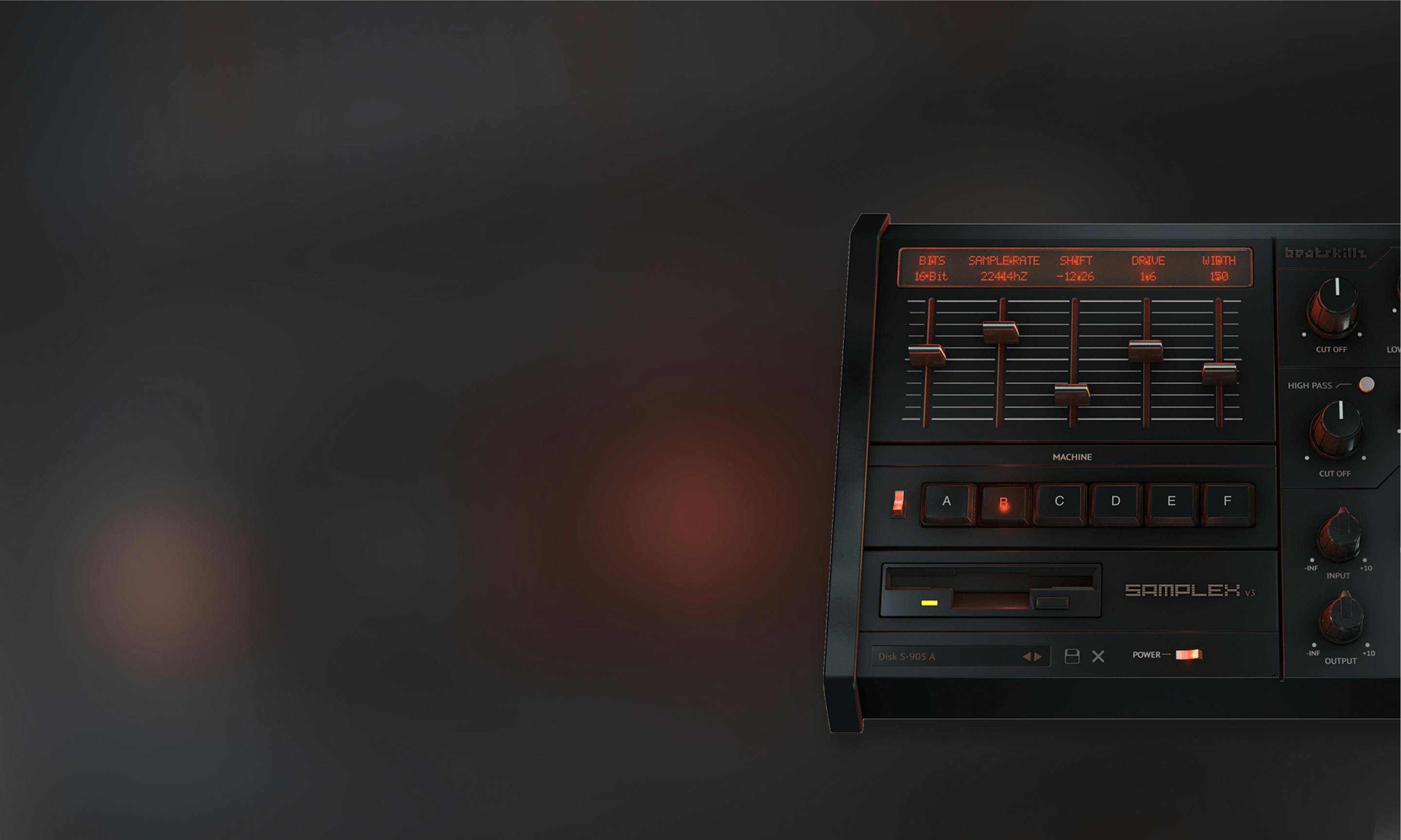 SampleX V3 by Beatskillz - Vintage Sampler Emulation Plugin