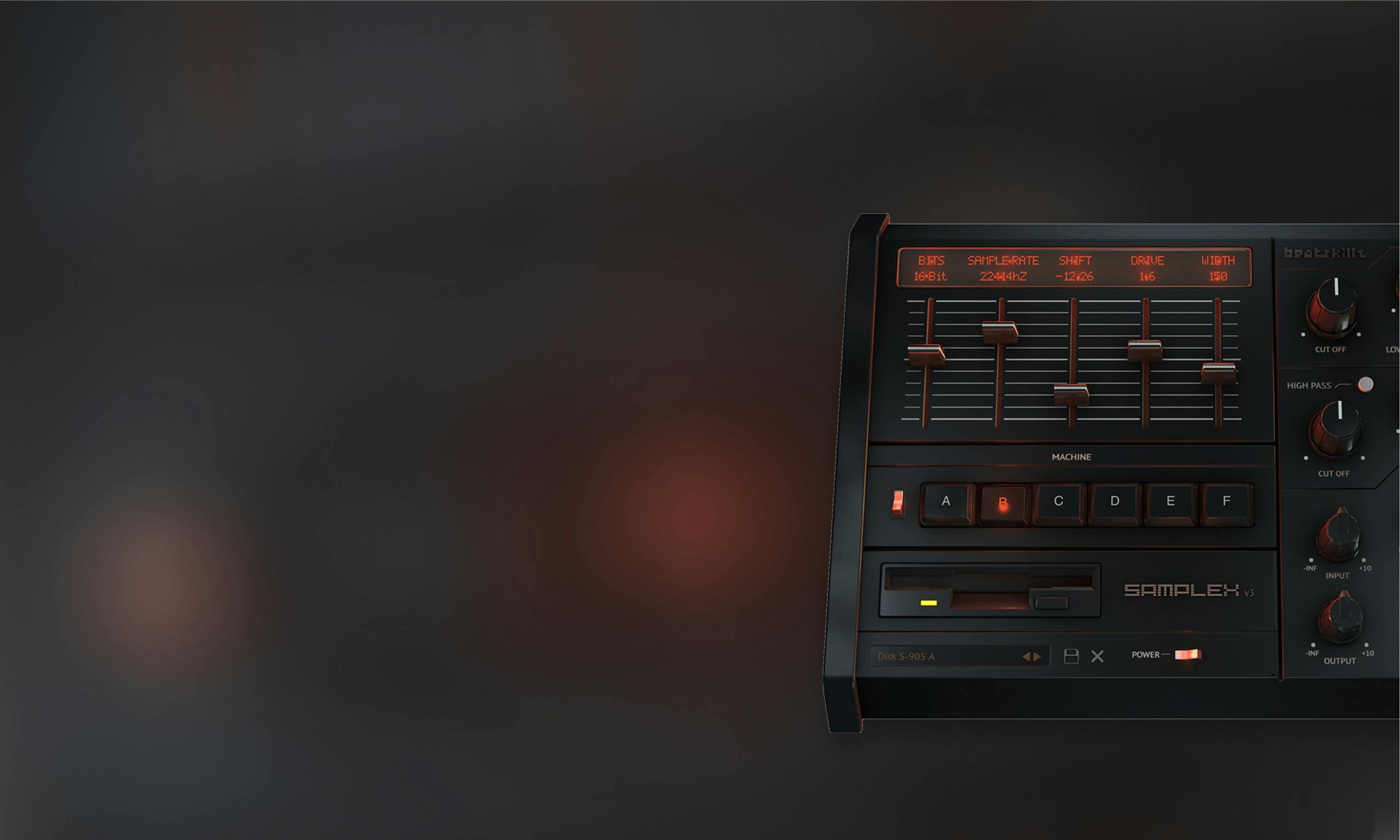 SampleX V3 by Beatskillz - Vintage Sampler Emulation Plugin